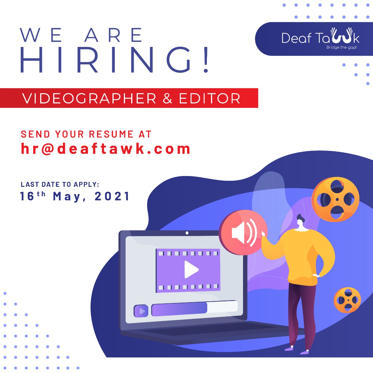 Graphic Designer – DeafTawk